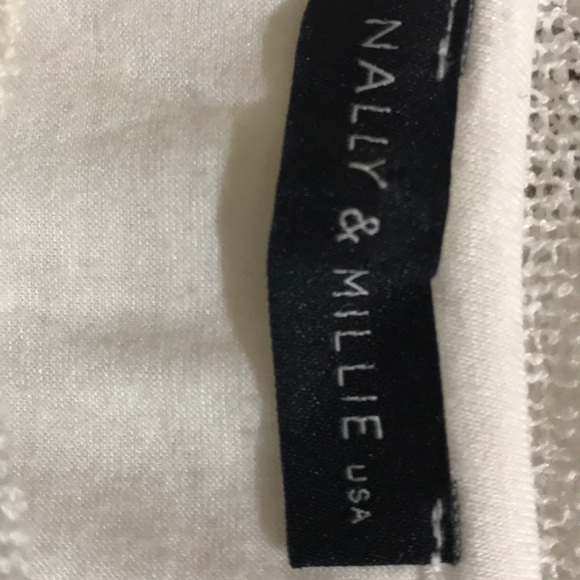 Nally & Millie | Sweaters | White Tunic | Poshmark
